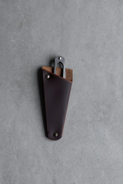 Snips in Leather Pouch – Notary Ceramics LLC