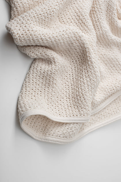 Cotton Knit Baby Blanket – Notary Ceramics